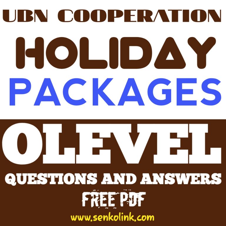 TIE Books Form One PDF – Download for free - Senkolink